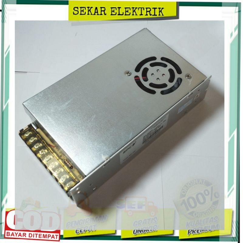 Jual Adaptor Switching 12V 20A/ 12 Volt 20 Amper power supply cctv PSU ...