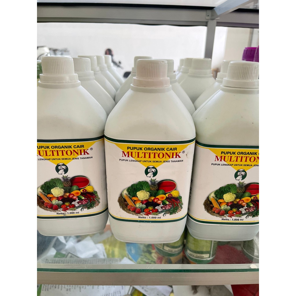 Jual PUPUK ORGANIK CAIR MULTITONIK 1000ML | Shopee Indonesia