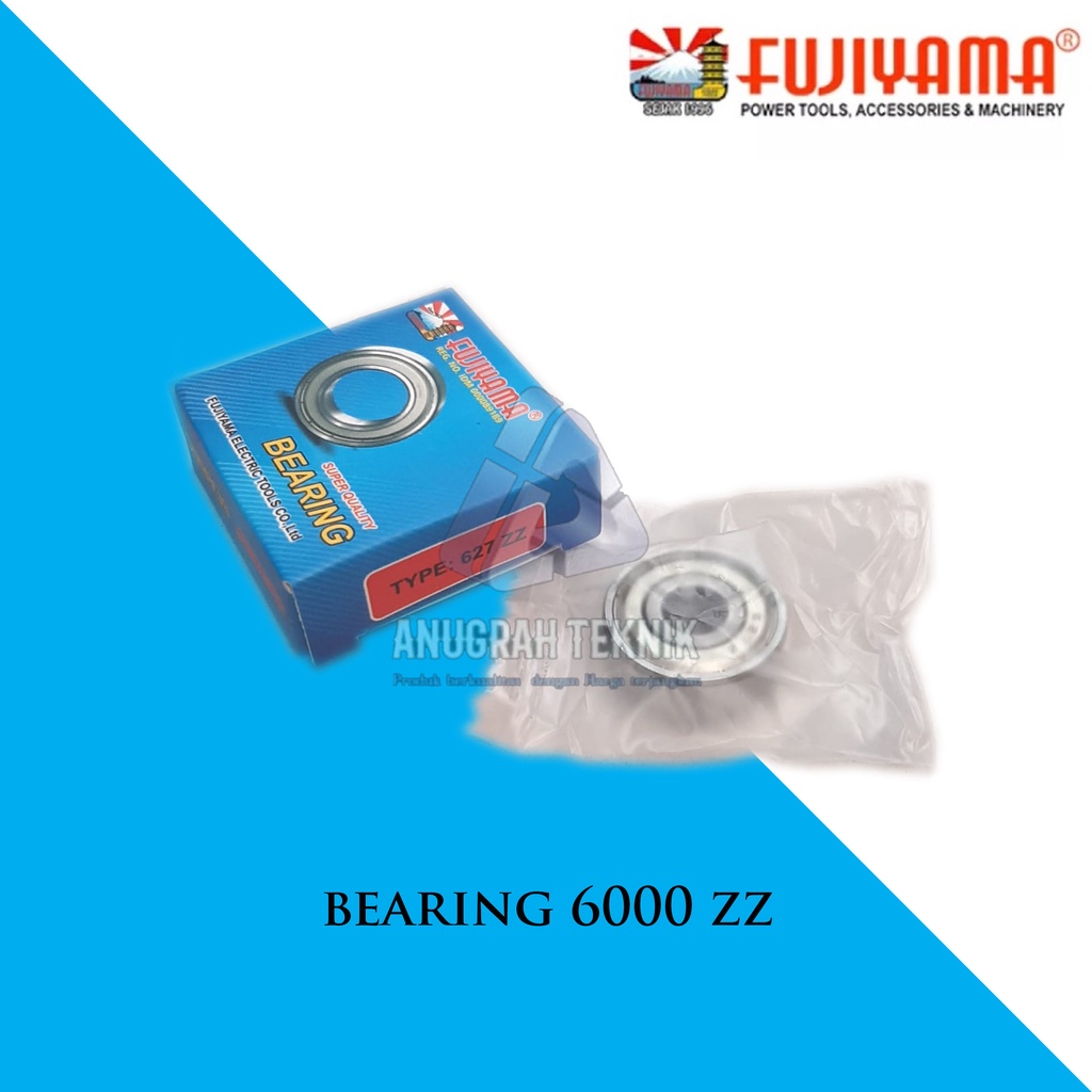 Jual Bearing Laher 6000 ZZ FUJIYAMA Ball Bearing 6000ZZ | Shopee Indonesia