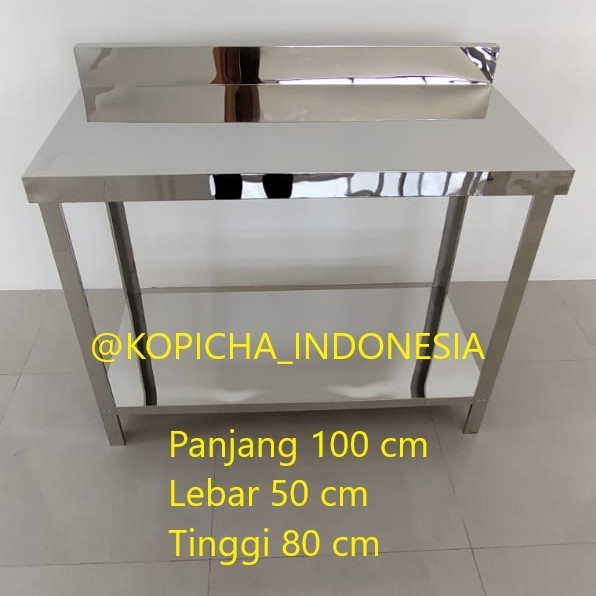 Jual (Packing Kayu) Meja Stainless Meja Dapur Meja Kompor MS1 Mr Dapur ...