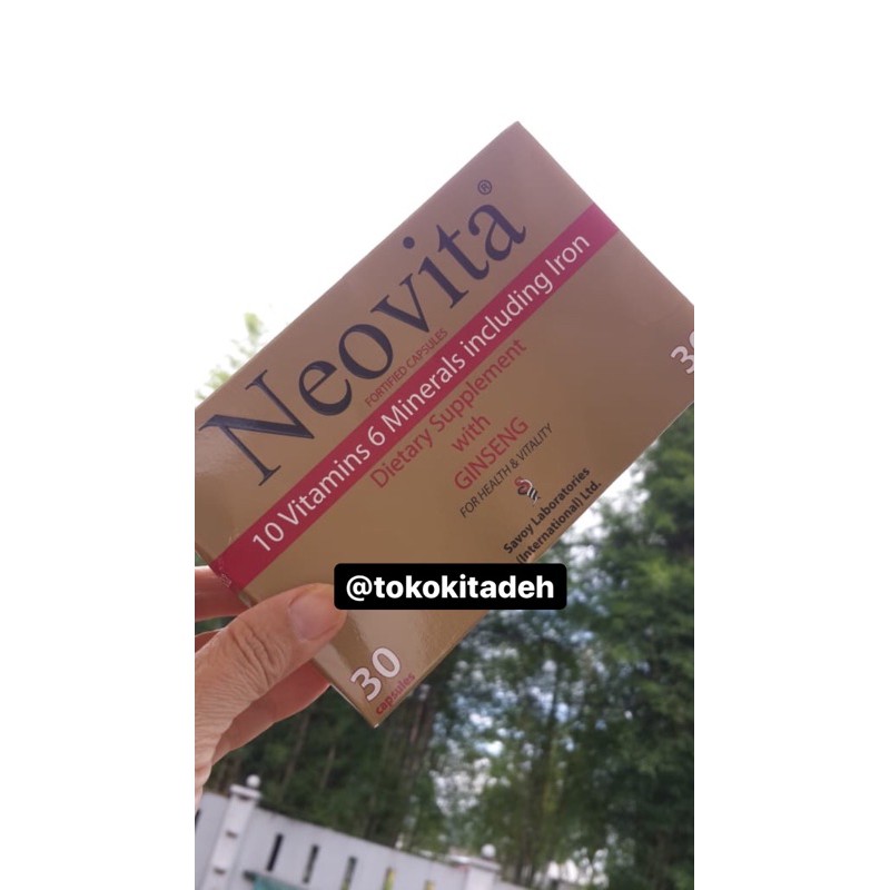 Jual Neovita Fortified Capsules (Singapore) | Shopee Indonesia