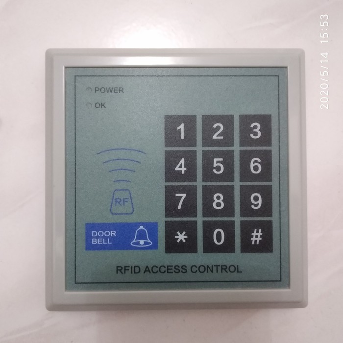 Jual RFID PROXIMITY ENTRY DOOR LOCK ACCESS CONTROL SYSTEM pintu kunci ...