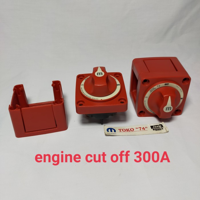 Jual Engine Cut Off 300A Pemutus Arus Accu | Shopee Indonesia