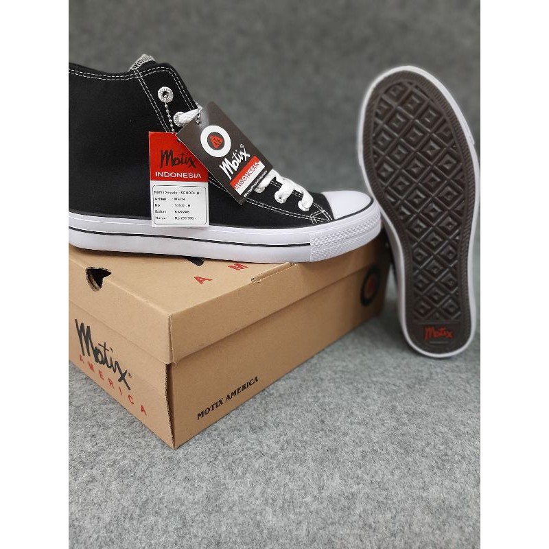 Jual Sepatu sneakers Sekolah Motix original 100 % Tipe School Hi ...