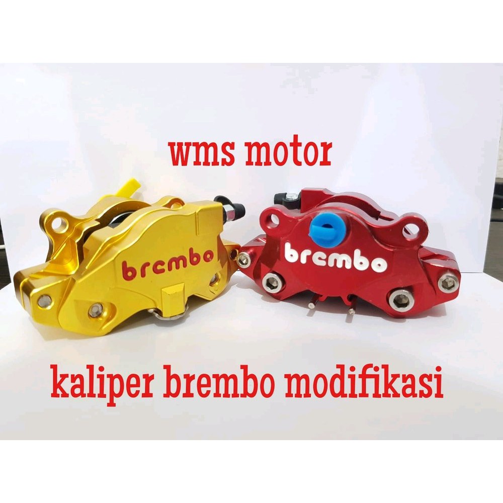 Jual BARU KALIPER BREMBO ORIGINAL FULL CNC UNIVERSAL MOTOR CUSTOM nmax-beat | Shopee Indonesia