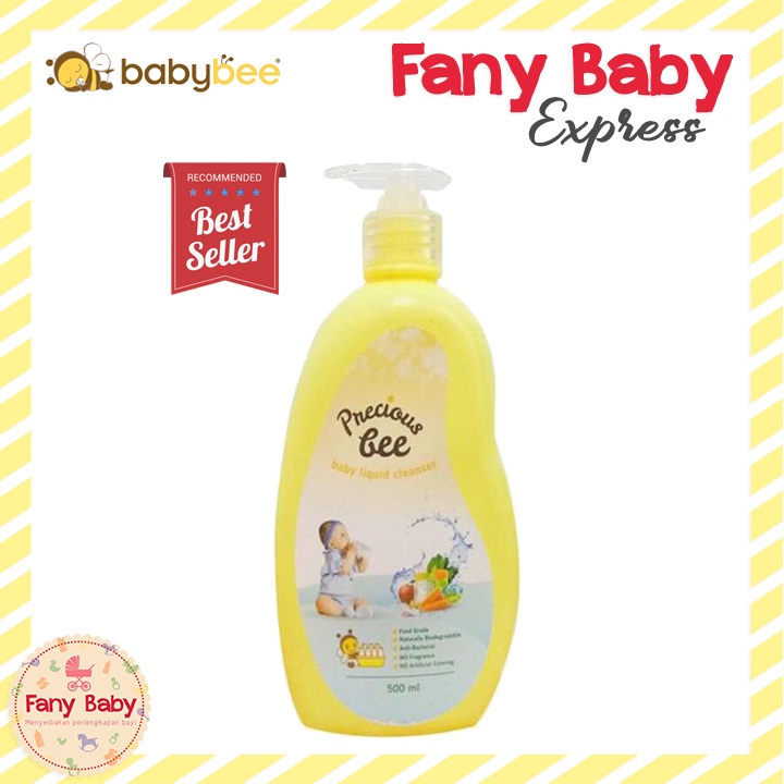 Jual BABY BEE PRECIOUS BEE LIQUID CLEANSER PUMP 500ML - SABUN CUCI ...