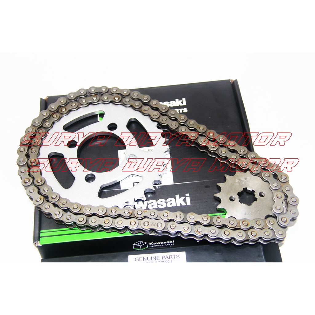 Jual GearSet Gear set Chain Kit W175 W 175 Original Kawasaki P1005-0013 ...