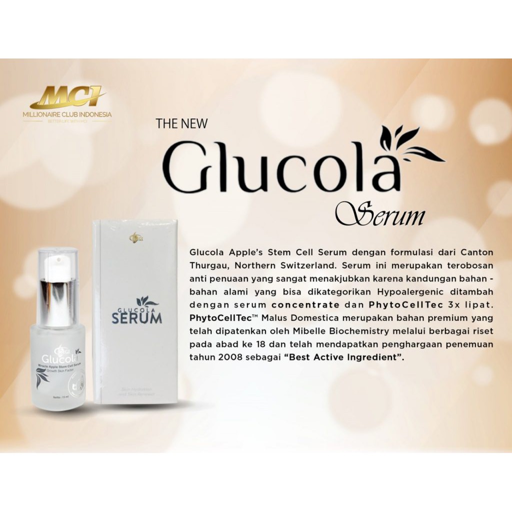 Jual GLUCOLA SERUM MCI | Shopee Indonesia