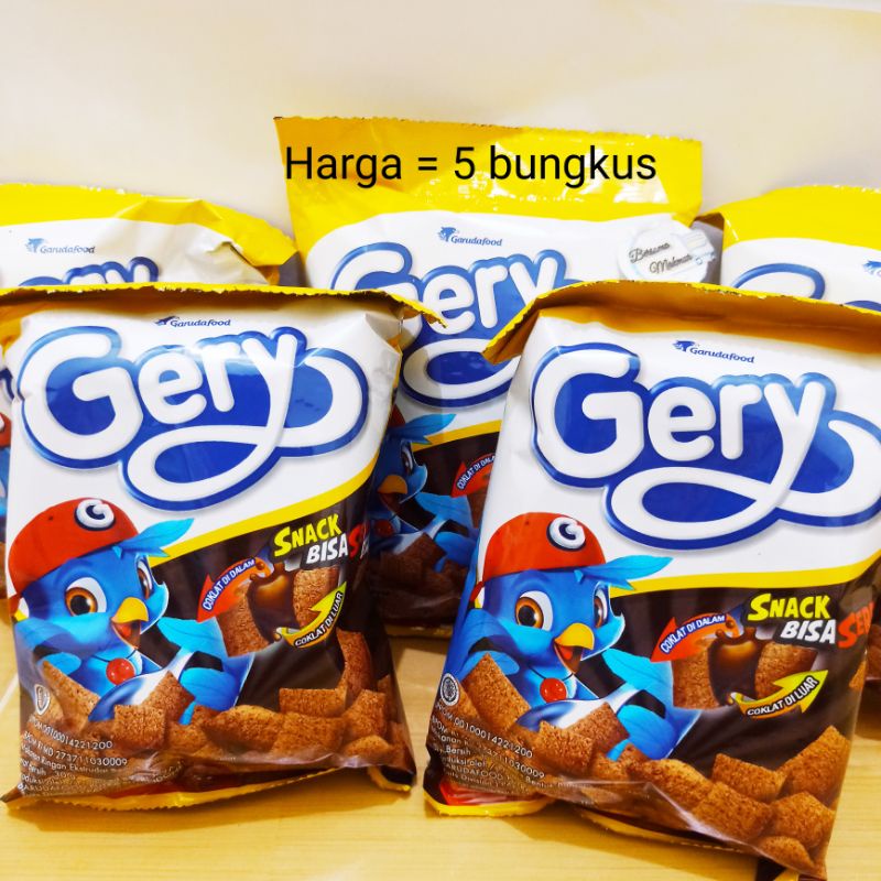 Jual GERY snack & sereal 30g (5 bks) | Shopee Indonesia