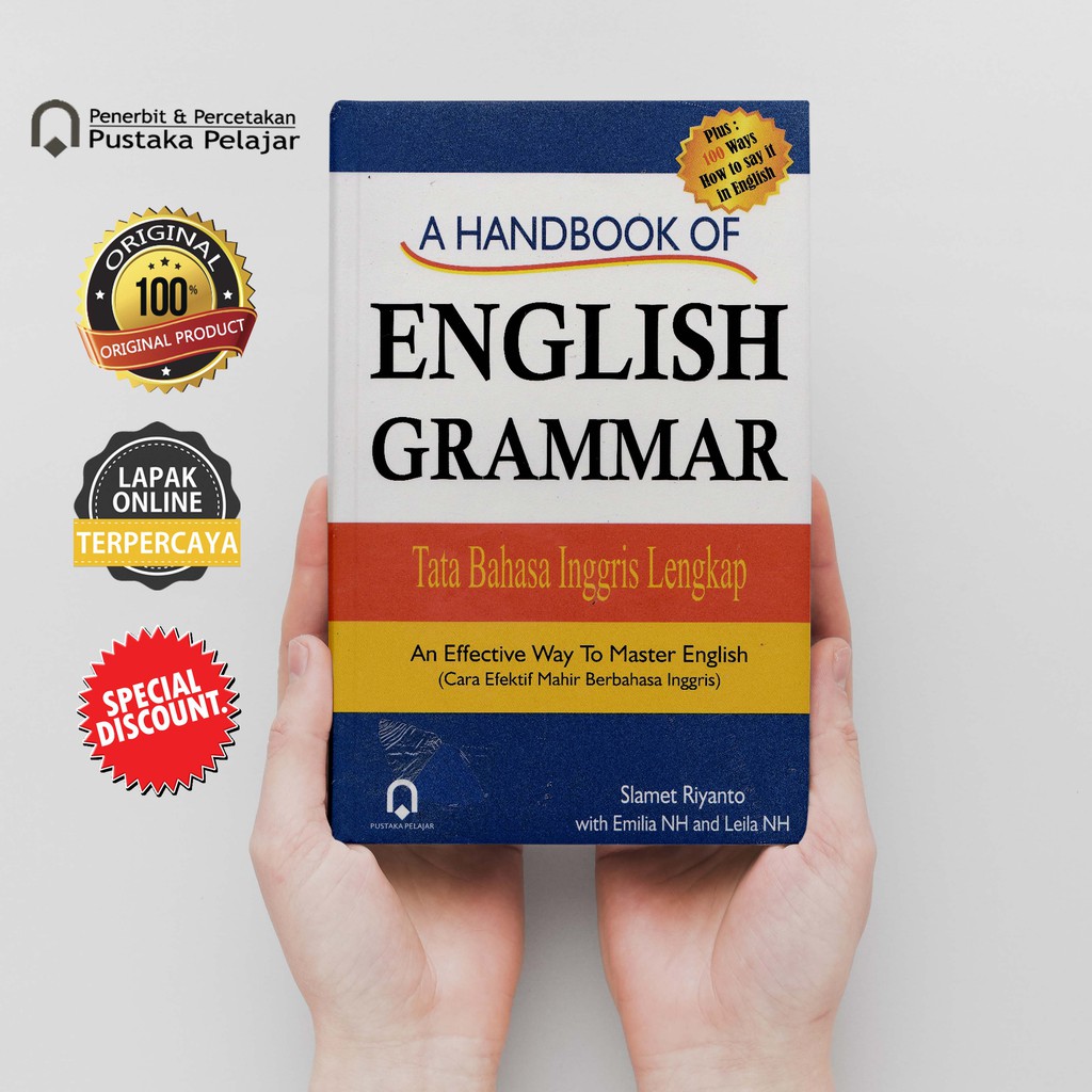 Jual BUKU A HANDBOOK OF ENGLISH GRAMMAR / SLAMET RIYANTO / PUSTAKA ...