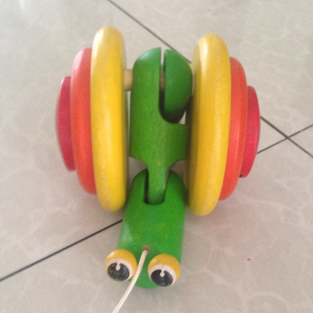 Jual Plan Toys Pull Along Snail | Shopee Indonesia