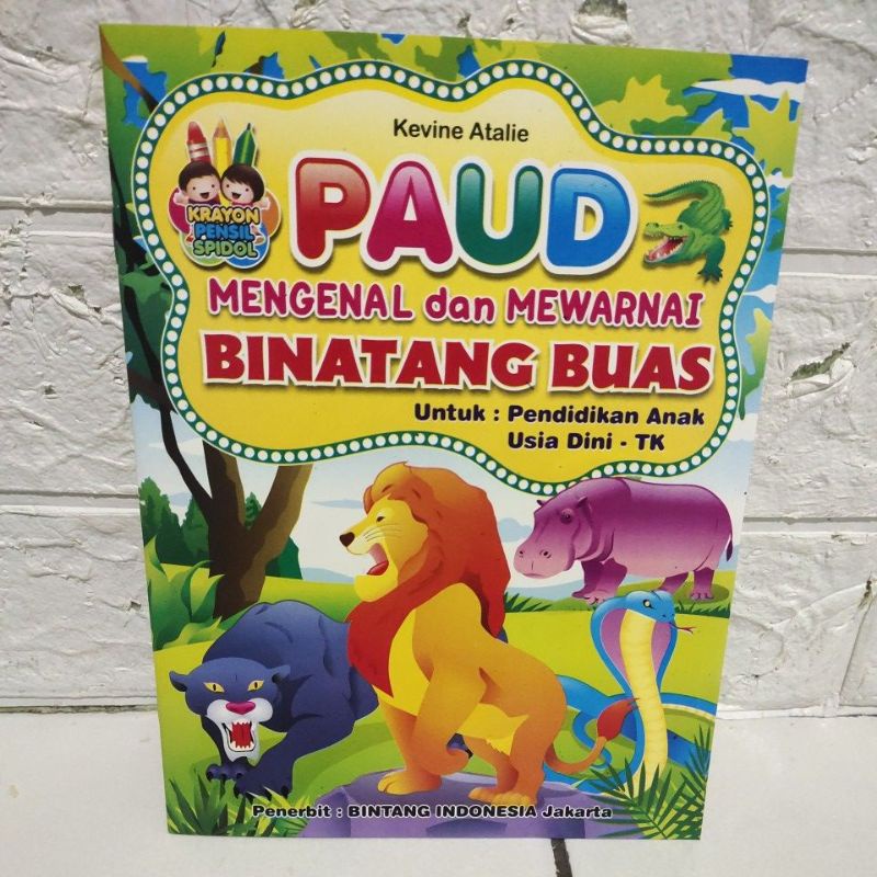 Jual Buku Anak - Mengenal dan Mewarnai untuk PAUD TK dan Pra SD ...