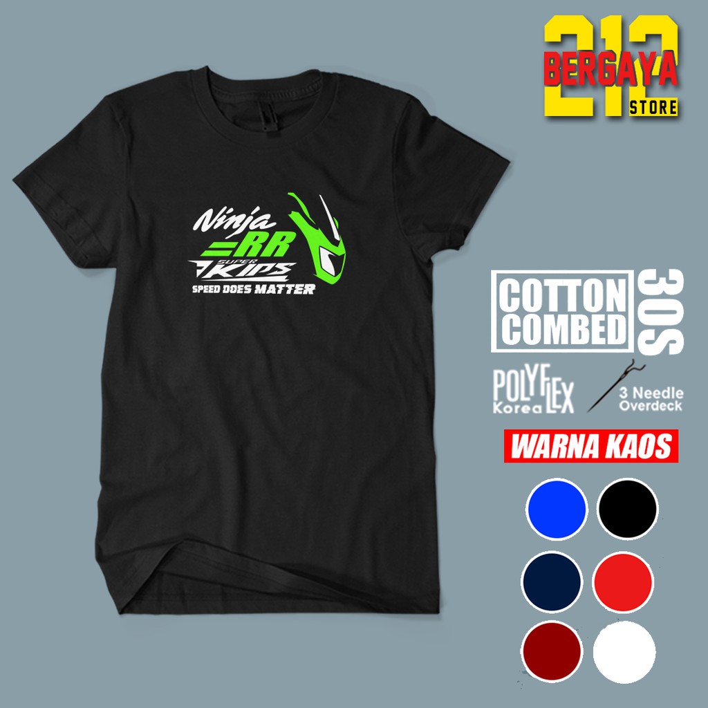 Jual Kaos Ninja RR Super Kips Speed Does Matter Kaos Custom Kata kata ...
