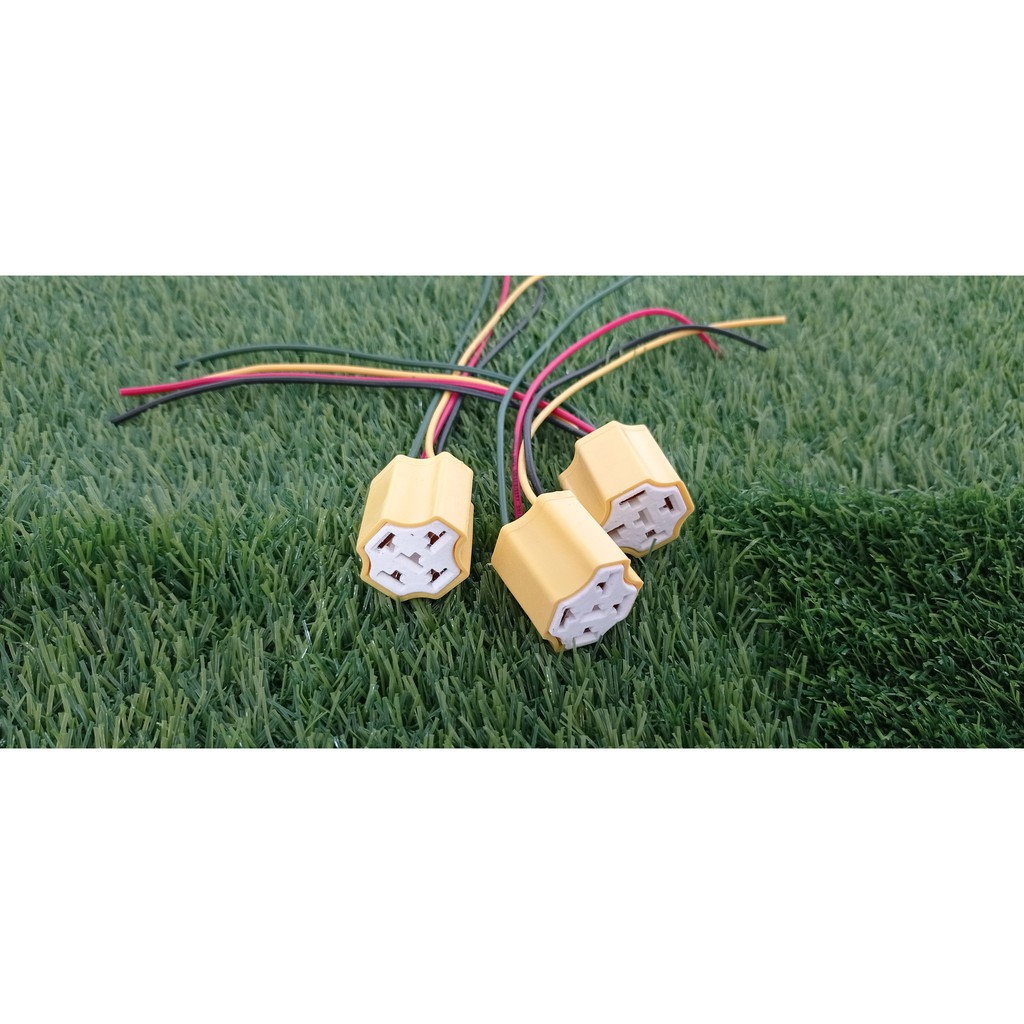 Jual Soket Relay Kuning pakai Kabel Soket Relay Kaki 4 | Shopee Indonesia