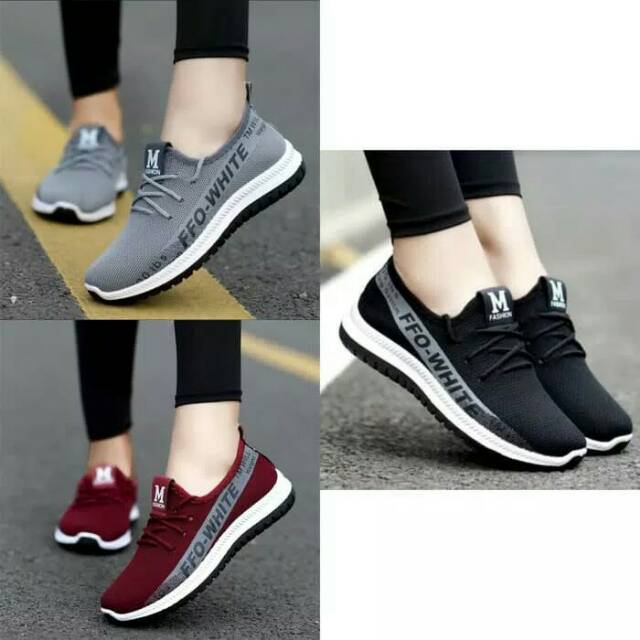 Jual SEPATU SNEAKERS FFO-WHITE MC03 | Shopee Indonesia