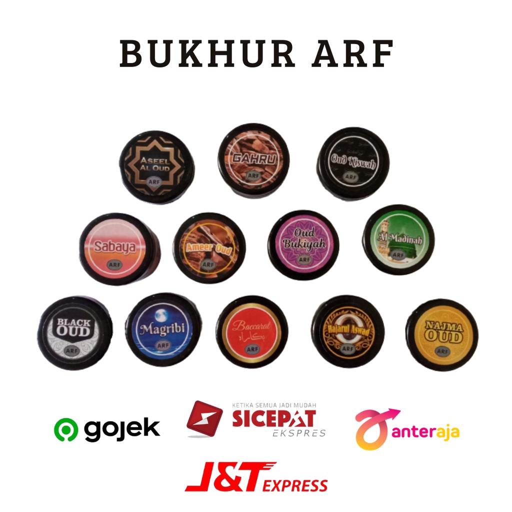 Jual Bukhur ARF Bokhur ARF Pengharum Ruangan Varian Aroma | Shopee ...