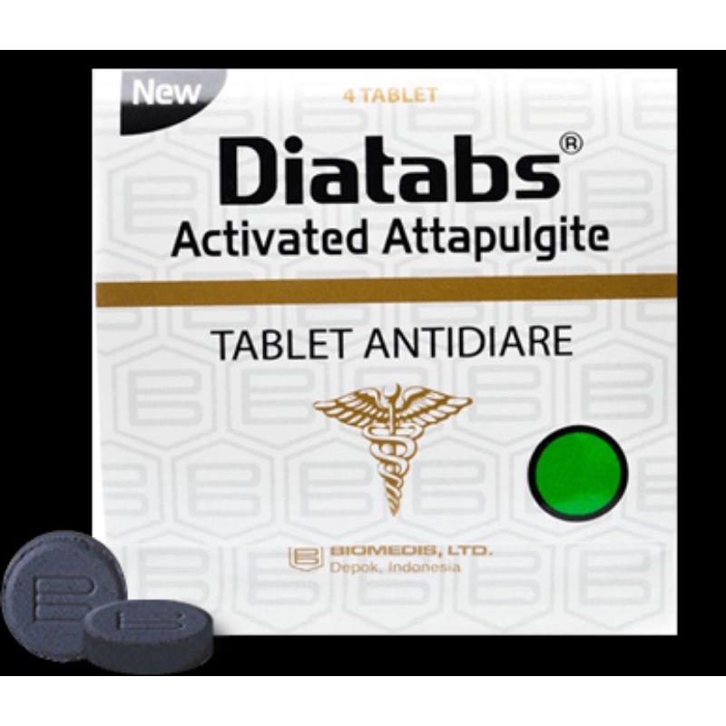 Jual [4 kaplet] New Diatabs | Shopee Indonesia