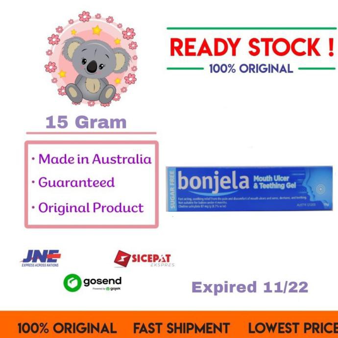 Jual Bonjela 15gr teething and mouth ulcer obat sariawan | Shopee Indonesia
