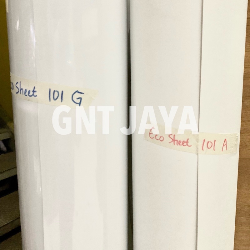 Jual ECO SHEET by TACO original PUTIH GLOSS DOFF ES 101 G A ES101G ES101A ecosheet white glos ...