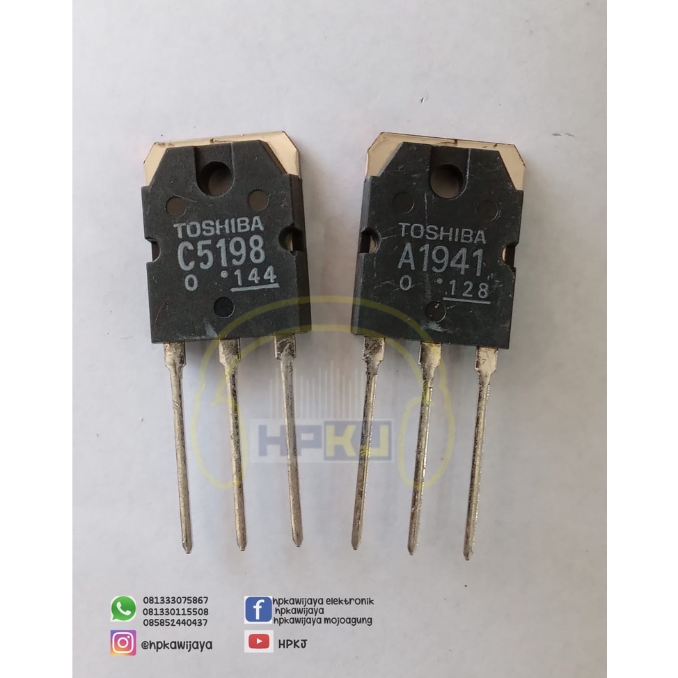 Jual PROMO!! TRANSISTOR THOSIBA A1941 C5198 Transistor 5198-1941 | Shopee Indonesia