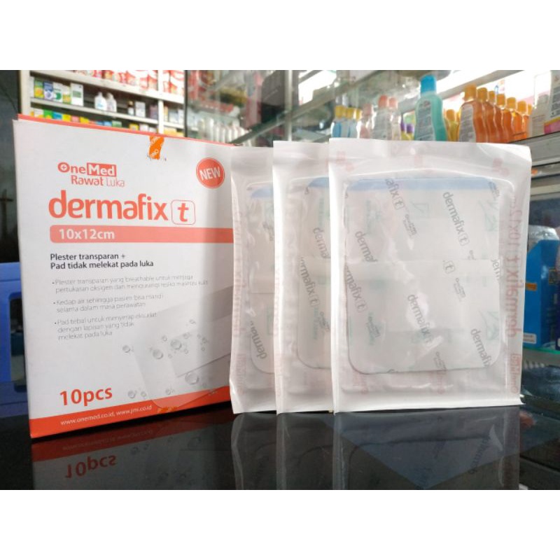 Jual Dermafix t Onemed plester luka 10x12cm | Shopee Indonesia