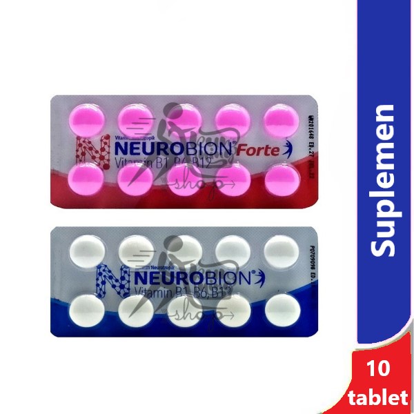Jual Neurobion & Neurobion Forte @ 10 tablet - multivitamin otot dan ...