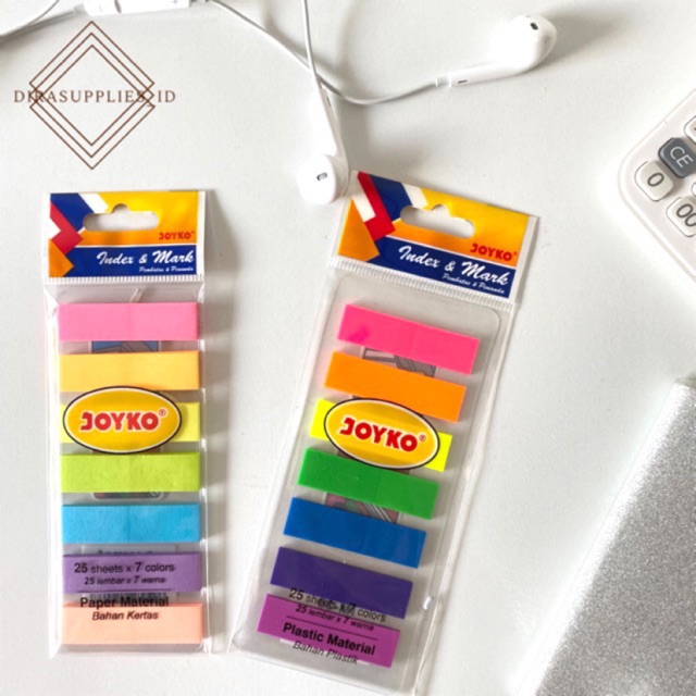 Jual Sticky Notes Joyko | Sticky Note | Pembatas Buku | Sticky Notes ...