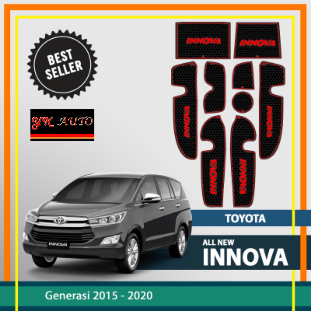 Jual Alas Interior Innova Reborn Anti Slip Rubber Mat Toyota All New ...