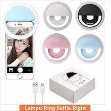 Jual LAMPU SELFIE - RING LIGHT LED SELFIE HANDPHONE | Shopee Indonesia