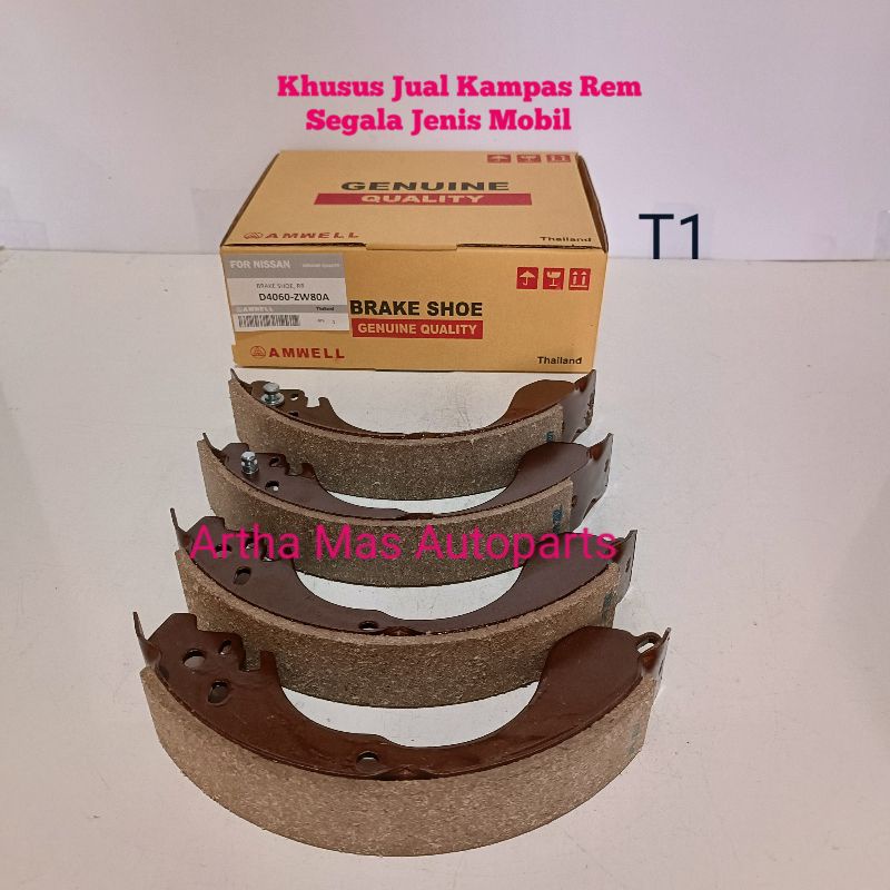 Jual KAMPAS REM BELAKANG GRAND LIVINA / NEW LIVINA 1.5 / 1.8 CC BRAKE SHOE GRAND LIVINA 1.5 /1.8 ...