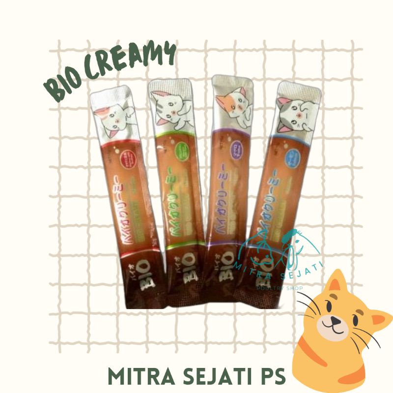 Jual Bio Creamy Treats Snack Kucing Favorit Murah | Shopee Indonesia