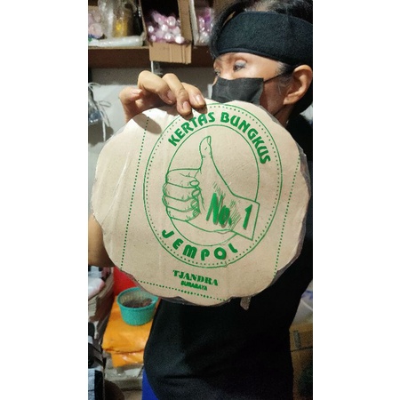 Jual KERTAS bulat cap jempol hijau | Shopee Indonesia