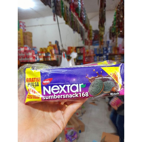 Jual Nabati nextar biskuit oreo 22 gr ( 10 bungkus ) | Shopee Indonesia