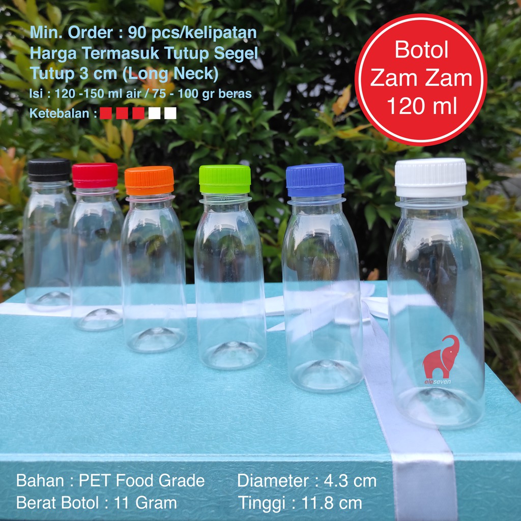 Jual Botol Plastik 125 ml 125ml 150 ml 150ml / Botol Pudot / Botol Zam ...