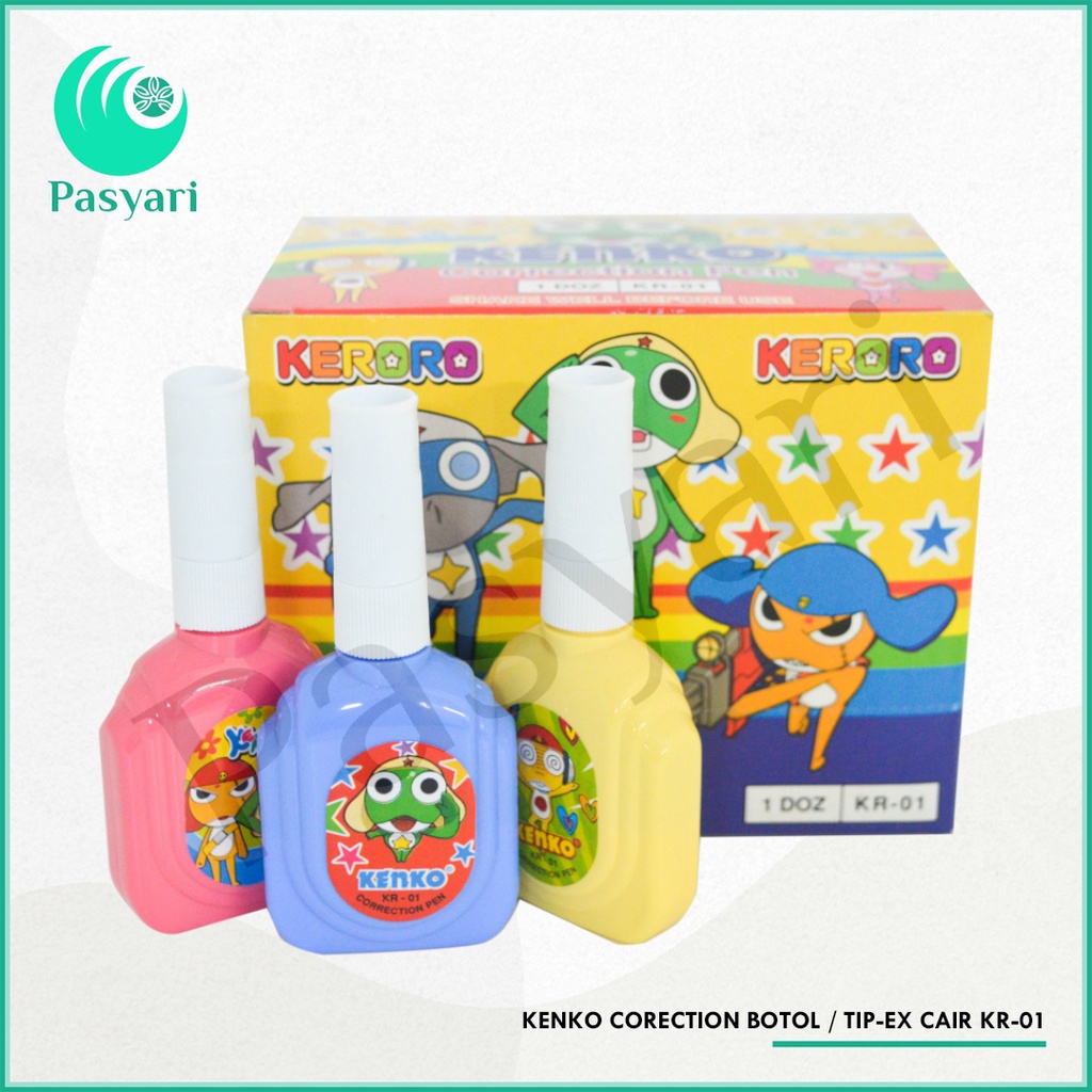 Jual Kenko Corection Botol / Tip-Ex Cair Cb-01 dan Kr-01 | Shopee Indonesia