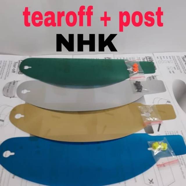 Jual Paket tear off + tear off post pnp nhk terminator+ nhk gp 1000 ...