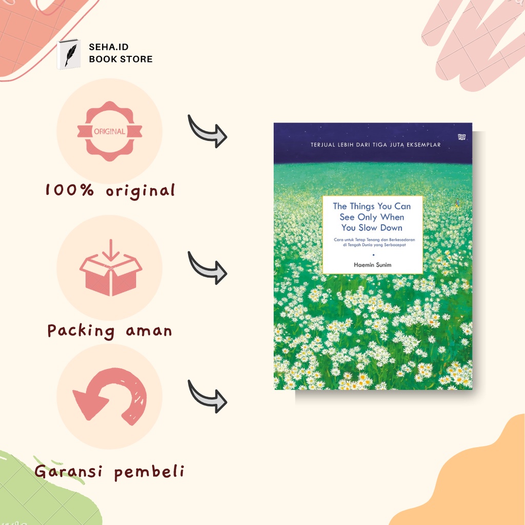 Jual Buku The Things You Can See Only When You Slow Down karya Haemin ...