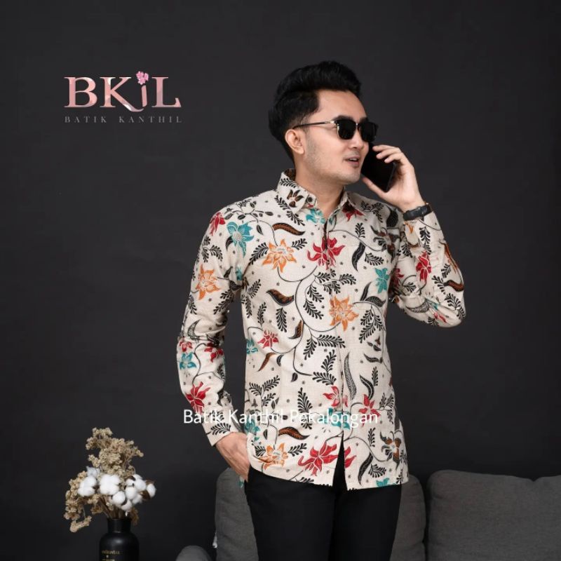 Jual KANTHIL Ayunda Blouse Batik Modern Couple | Shopee Indonesia