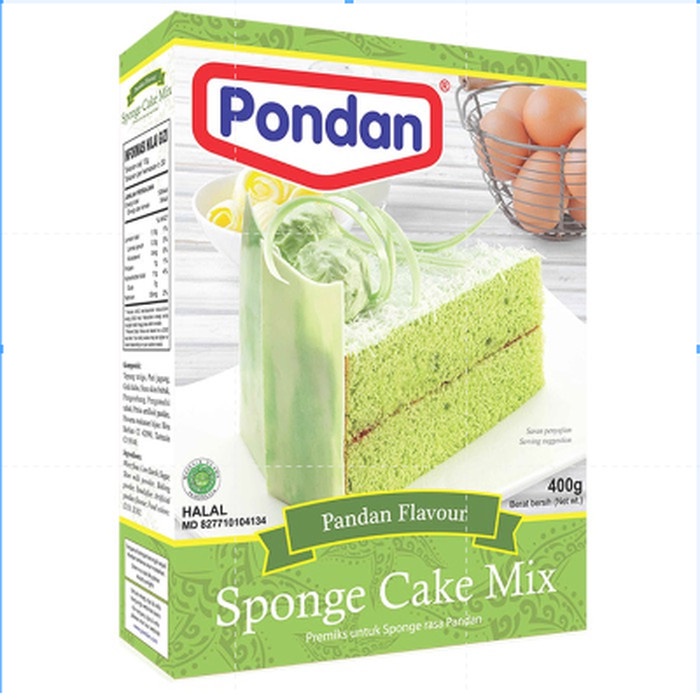 Jual Pondan Cake Mix Special Pandan 400 Gr | Shopee Indonesia
