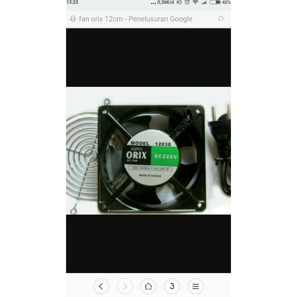 Jual Super Orix Ac Fan 12 Cm Pcmja29 Murah | Shopee Indonesia