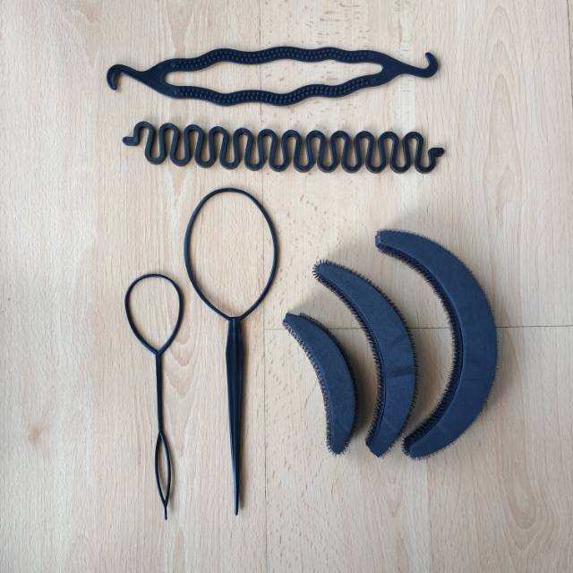 Jual Alat Bantu Rambut Hair Styling Kuncir Ikat Model Bagus Murah ...