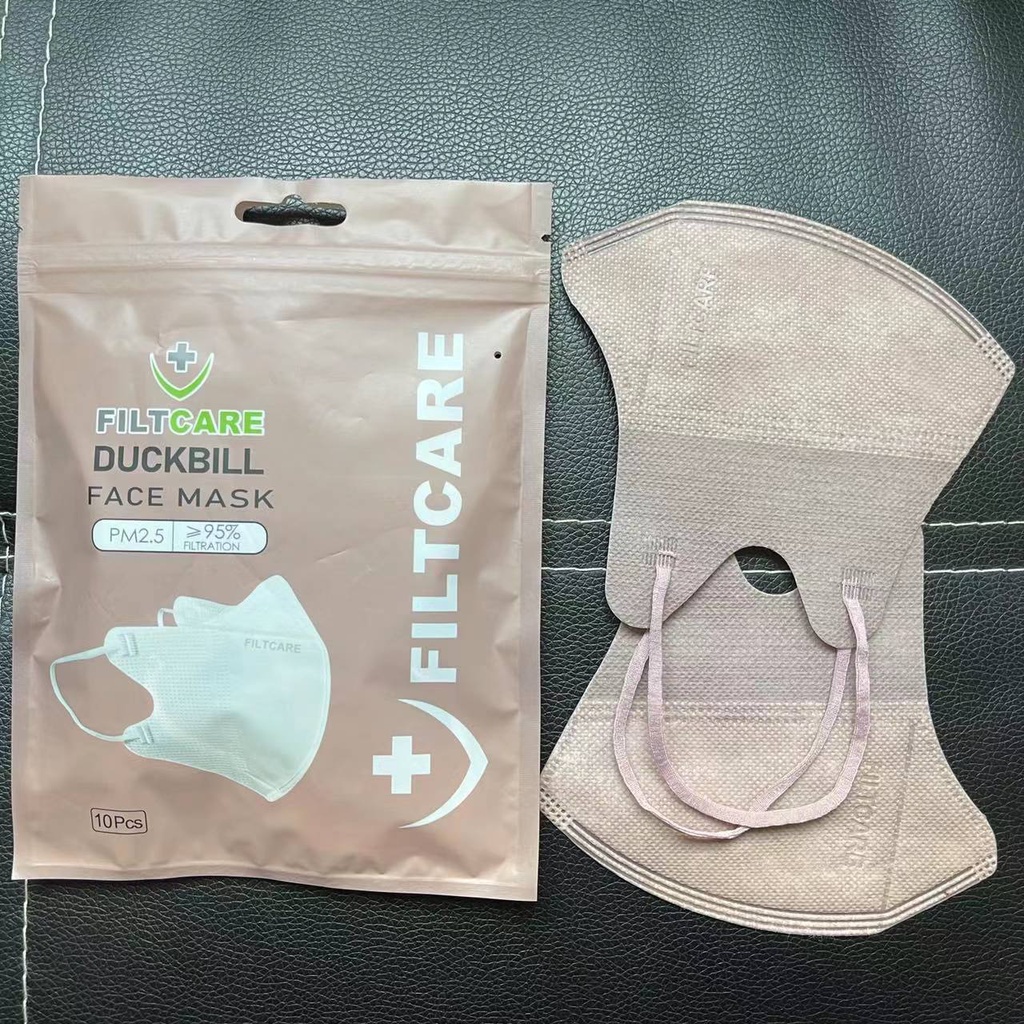 Jual FILTCARE Masker DUCKBILL 10PCS 3PLY Medis Garis model sensi ...