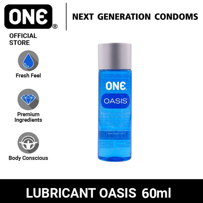 Jual ONE®️ Lubricant Oasis 60 mL - Pelumas / Pelicin Berbahan Air ...