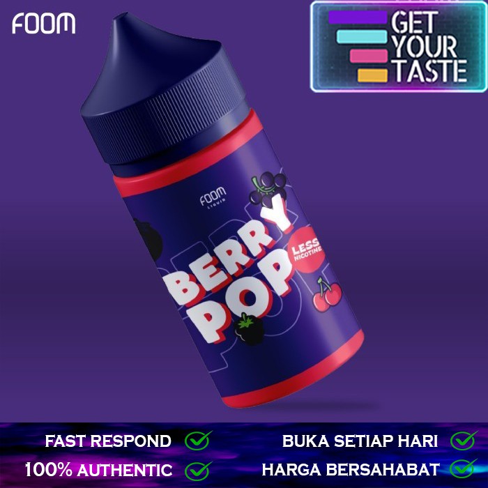 Jual Liquid Foom Berry Pop 30ML by Foom Lab - 100% Authentic - Foom ...