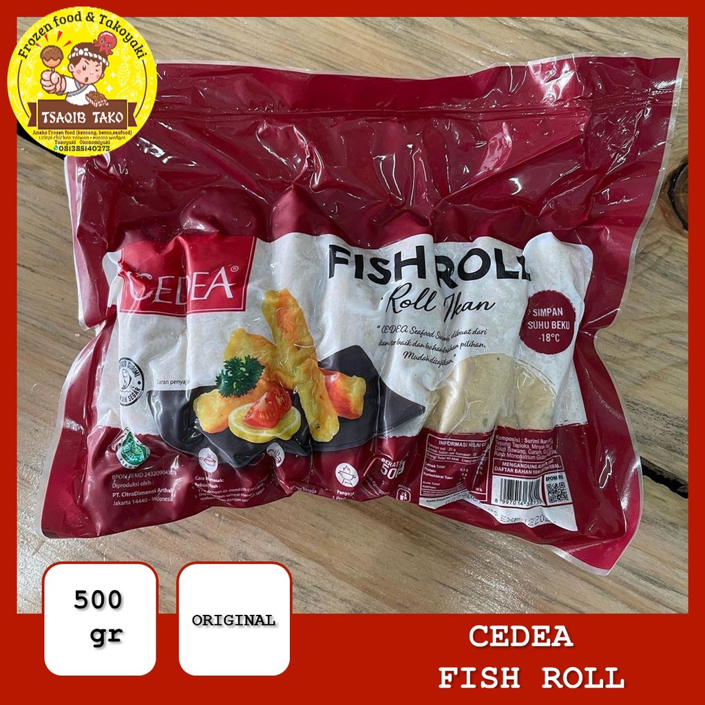 Jual PROMO CEDEA Fish Roll Original [500g] | Shopee Indonesia