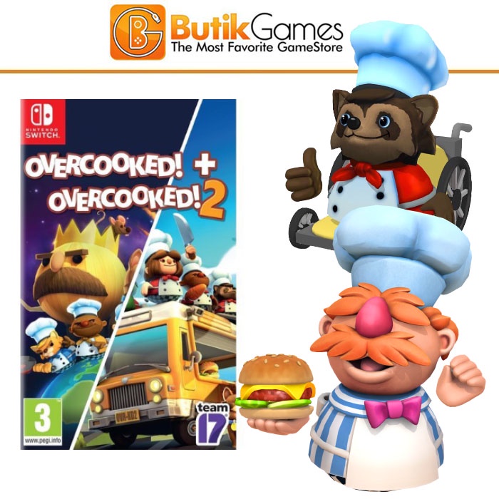 Jual Overcooked & Overcooked 2 Switch Nintendo Switch | Shopee Indonesia