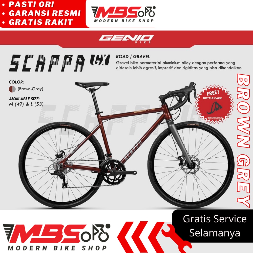 Jual Sepeda Roadbike Genio Scappa GX United Balap 700c | Shopee Indonesia Jual Sepeda Roadbike Genio Scappa GX United Balap 700c | Shopee Indonesia