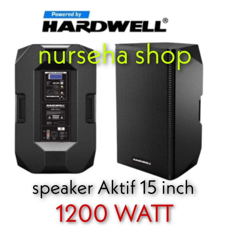Jual Paket Speaker Aktif Hardwell 15 Inch Dsp 15 Pro 1200 Watt Original