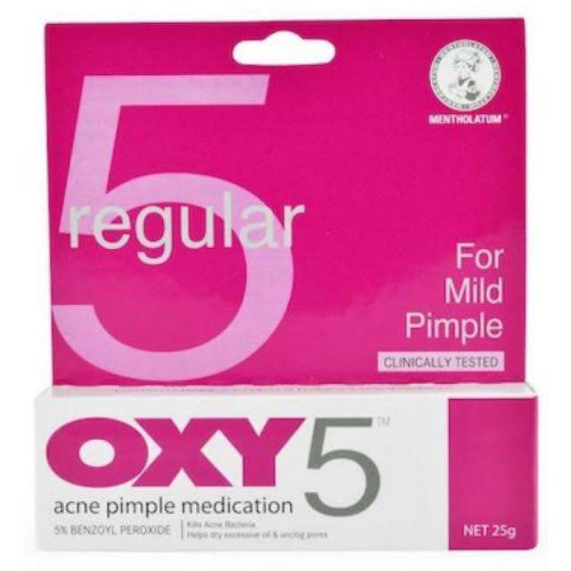 Jual OXY 5 Acne Pimple Medication (Regular Strength) | Shopee Indonesia