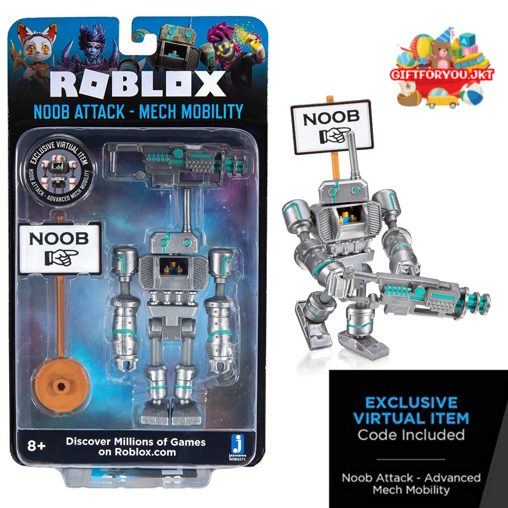 Jual Roblox Imagination Collection Noob Attack Mech Mobility Figure